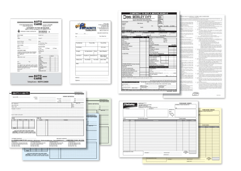 Carbonless (NCR) Books, Invoices, Docket Books - DX Print Group